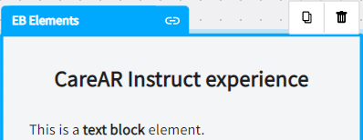 Performing Common Tasks in Pages and Elements – CareAR Help Center