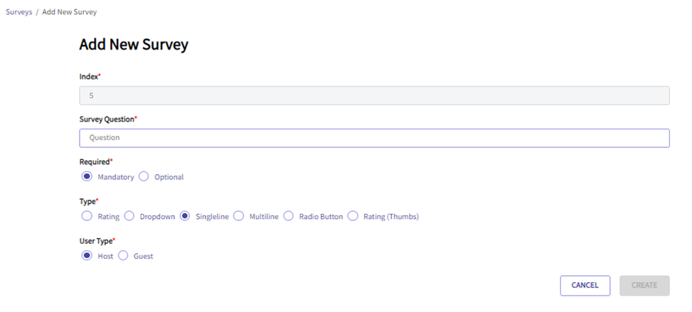 Survey Builder – CareAR Help Center