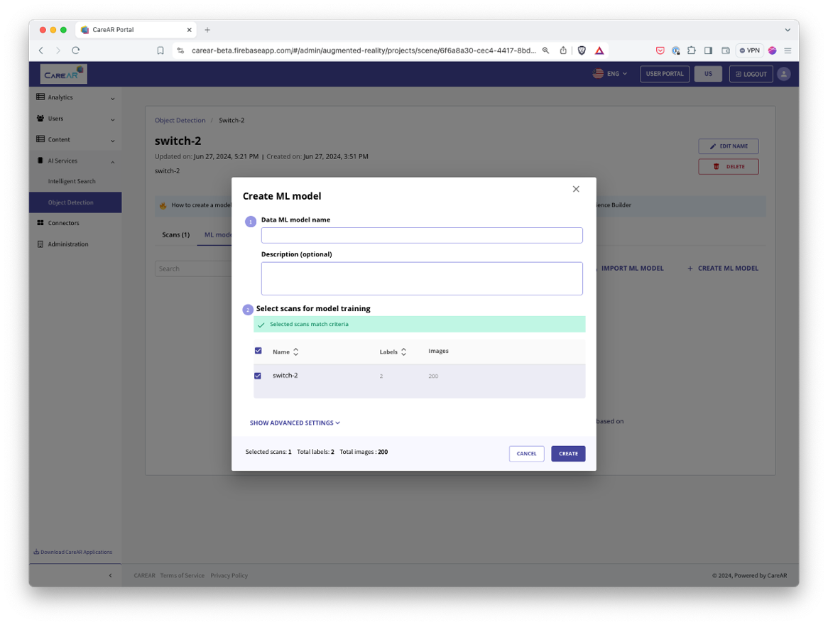 Using Visual Verification – CareAR Help Center