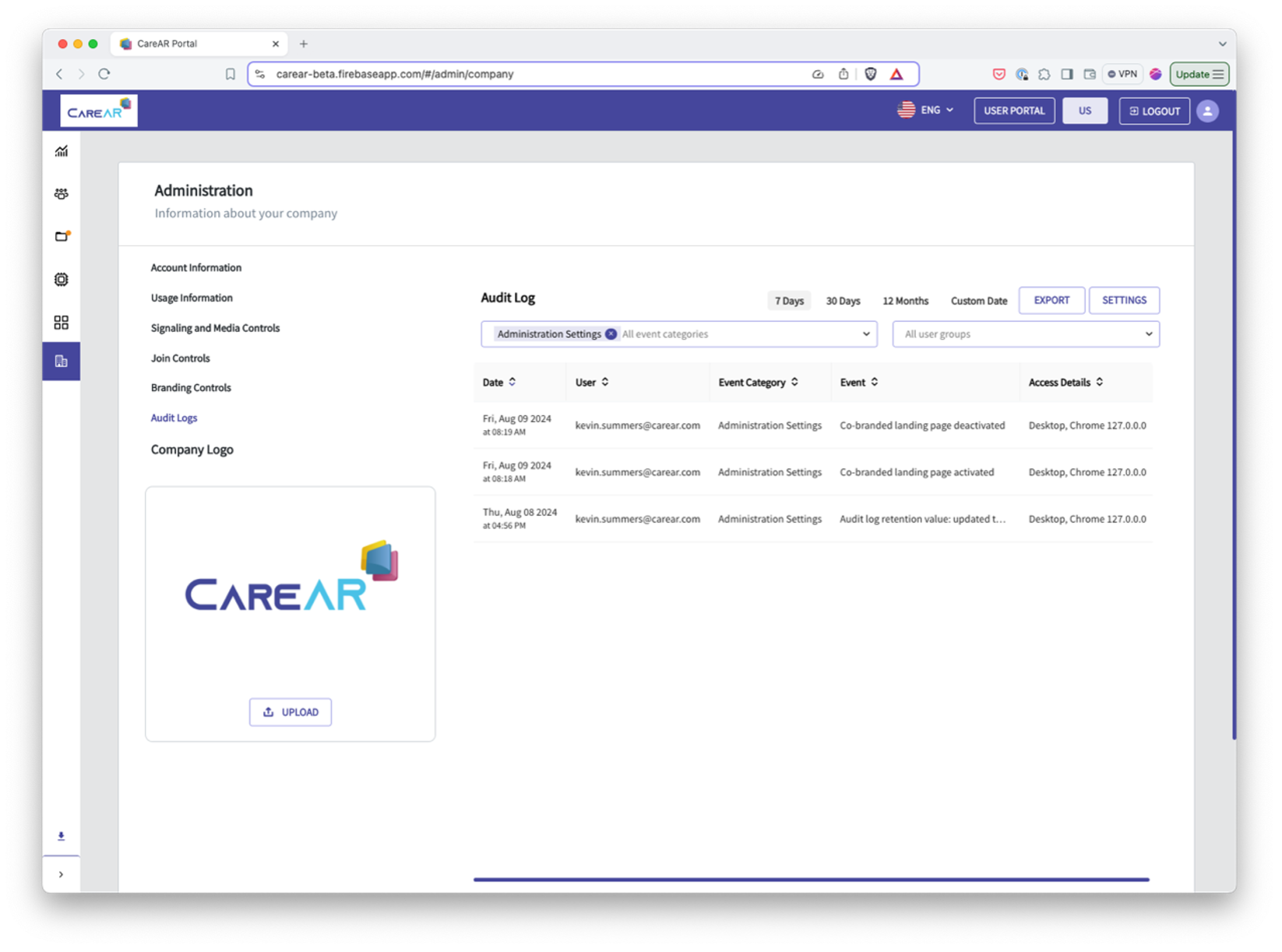 CareAR Platform - Version 24.03 – CareAR Help Center